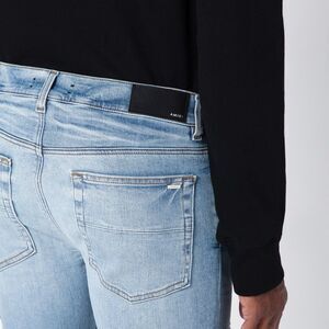 AMIRI | Jeans | Amiri Light Blue Washed Skinny Jeans With Wear Men ...